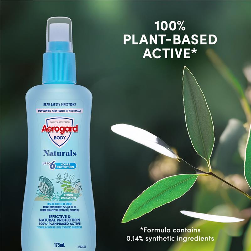 Buy Aerogard Naturals Insect Repellent Pump Spray 175ml Online at ...