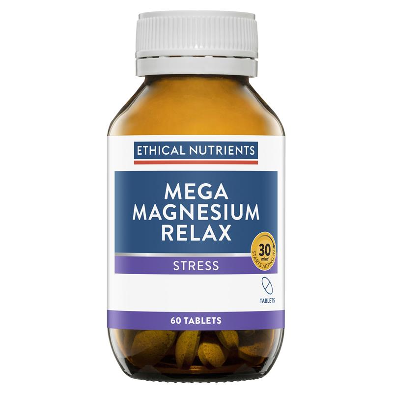 Buy Ethical Nutrients Mega Magnesium Relax 60 Tablets Online at Chemist ...