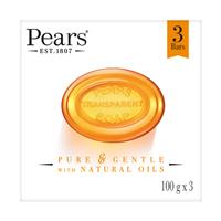Buy Pears Transparent Soap Pure & Gentle With Natural Oils 3 x 100g ...
