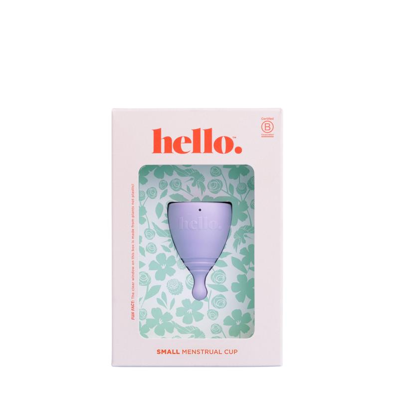 Buy Hello Period Menstrual Cup Average Cervix Small Flow Online at ...