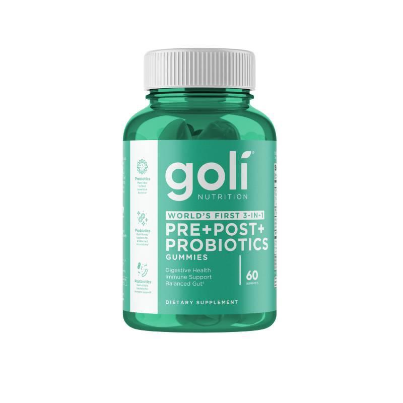 Buy Goli Nutrition Pre + Post Probiotic 60 Gummies Online at Chemist ...