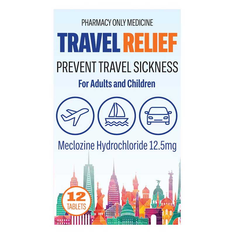Buy Travel Relief 12.5mg 12 Tablets Online at Chemist Warehouse®