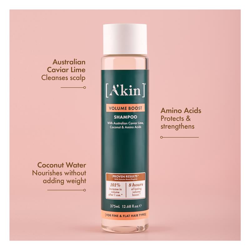 Buy A'kin Volume Boost Shampoo 375ml Online at Chemist Warehouse®