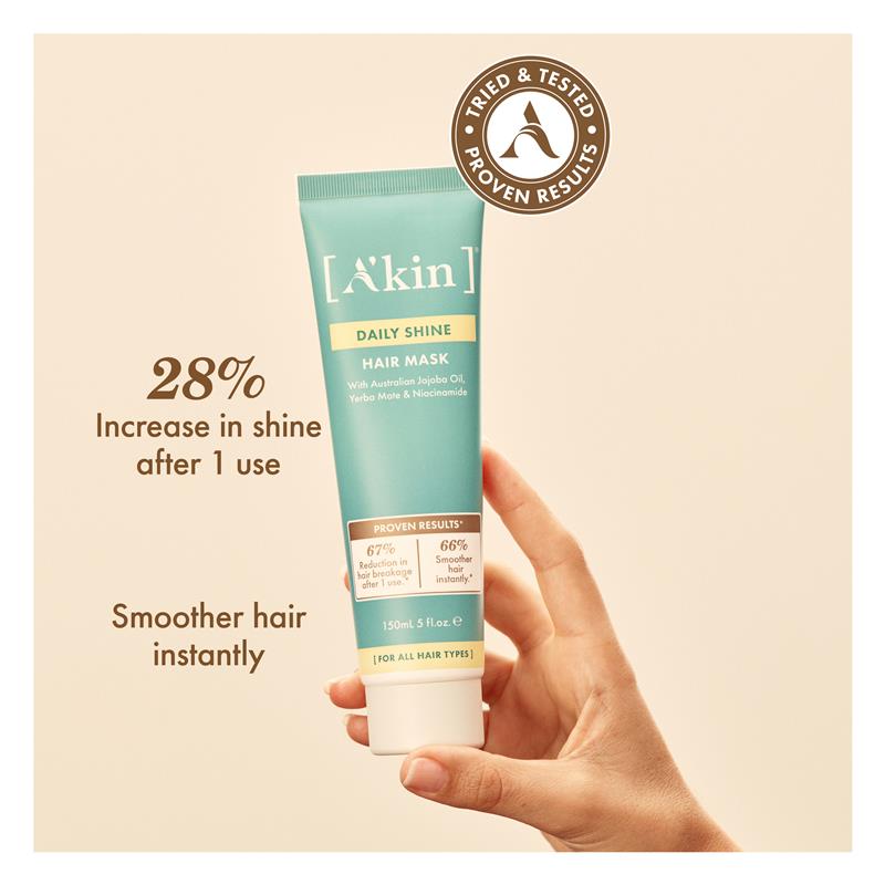 Buy A'kin Daily Shine Hair Mask 150ml Online at Chemist Warehouse®