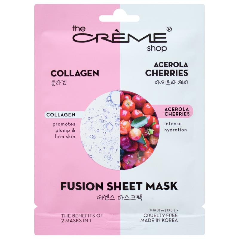 Buy The Creme Shop Fusion Collagen & Acerola Cherries Sheet Mask Online ...