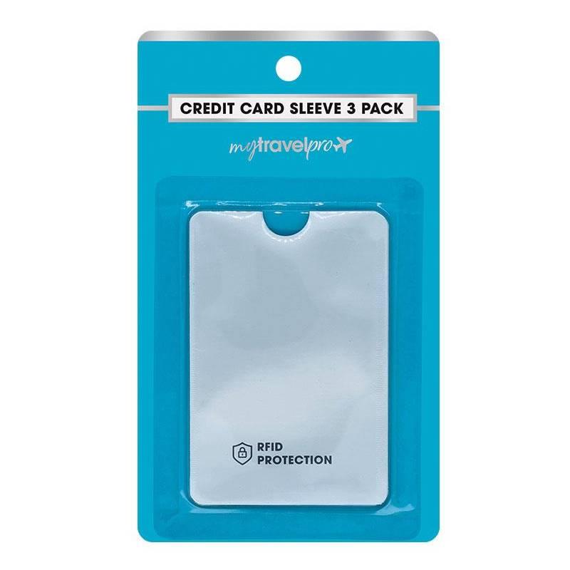 Buy MyTravelPro RFID Credit Card Sleeves 3 Pack Online at Chemist ...