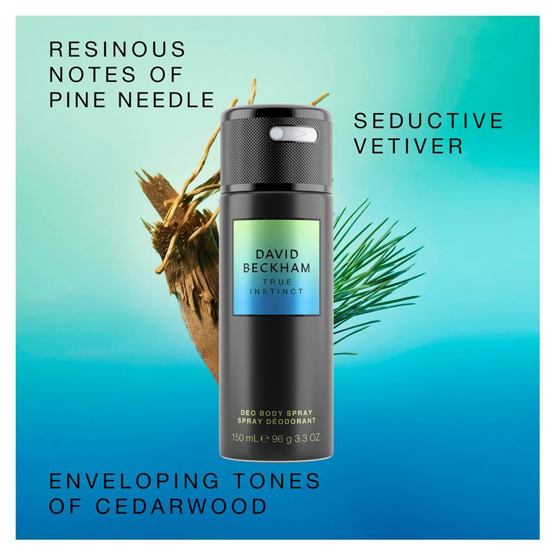 Buy David Beckham True Instinct Body Spray 150ml Online at Chemist ...