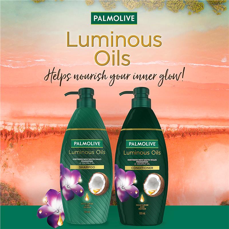 Buy Palmolive Luminous Oil Coconut Oil & Frangipani Conditioner 700ml ...