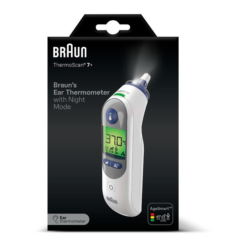 Buy Braun Thermoscan 7+ Ear Thermometer Online at Chemist Warehouse®
