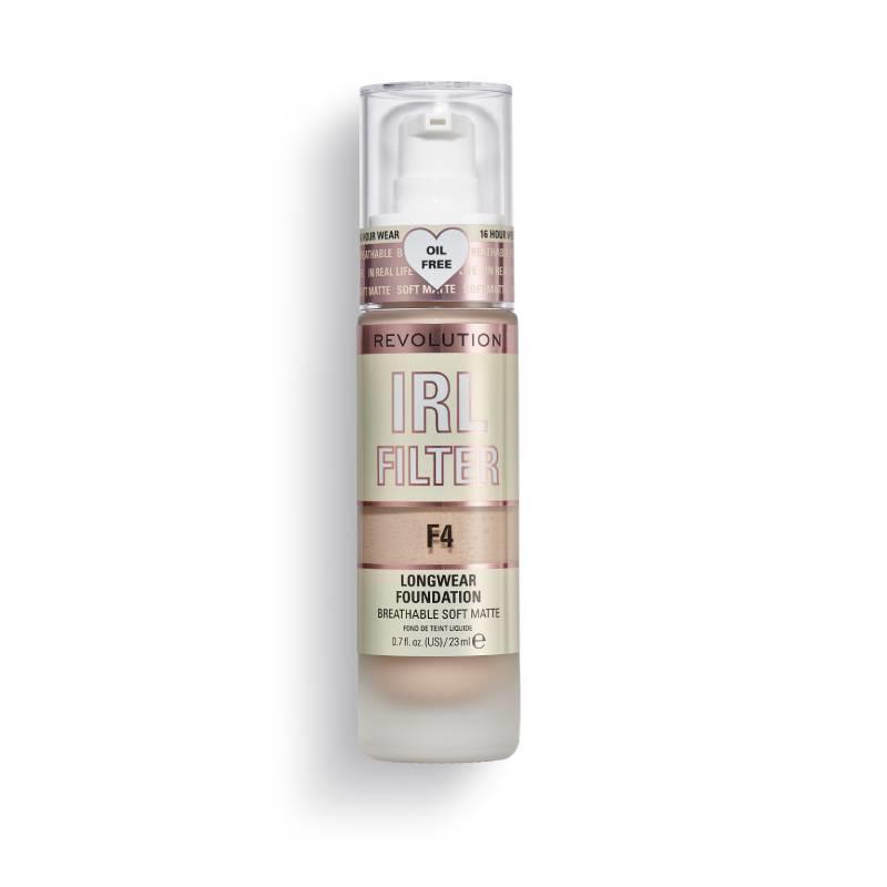 Buy Revolution IRL Filter Longwear Foundation F4 Online at Chemist ...