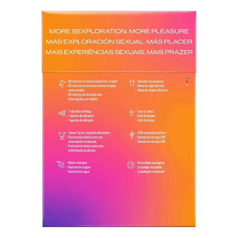 Buy Durex Play Vibe & Tease 2 In 1 Vibrator & Teaser Tip For Pleasure Online Only Online at ...