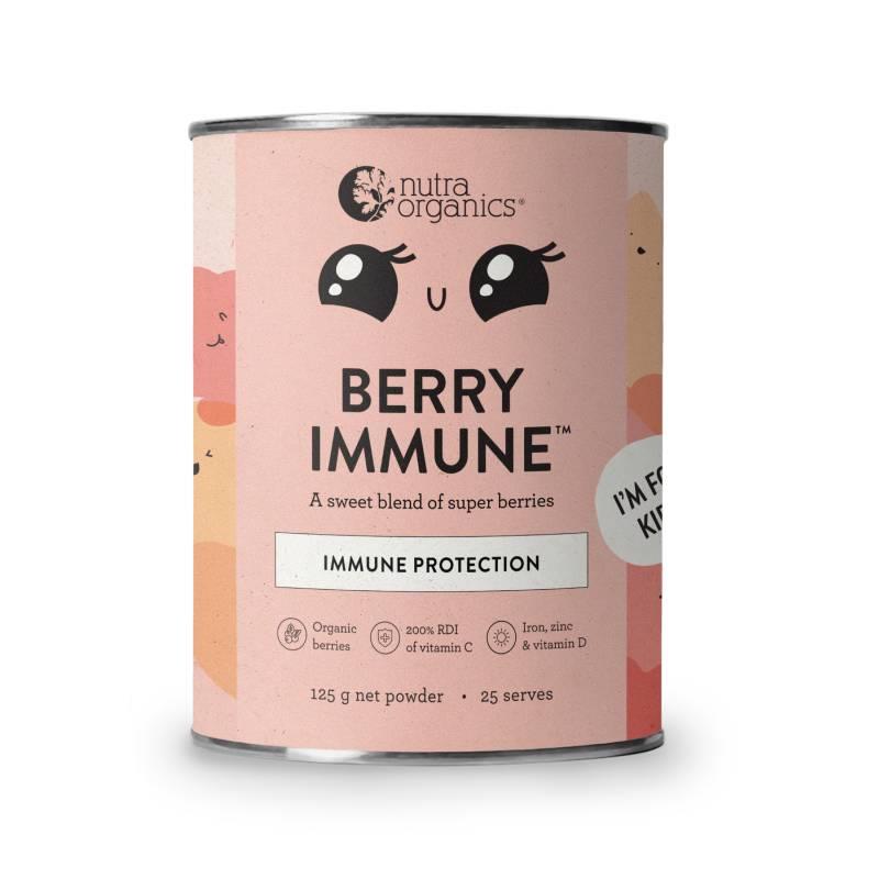 Buy Nutra Organics Kids Berry Immune 125g Online at Chemist Warehouse®