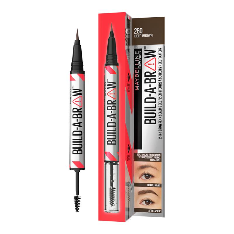 Buy Maybelline Build A Brow 260 Deep Brown Online at Chemist Warehouse®