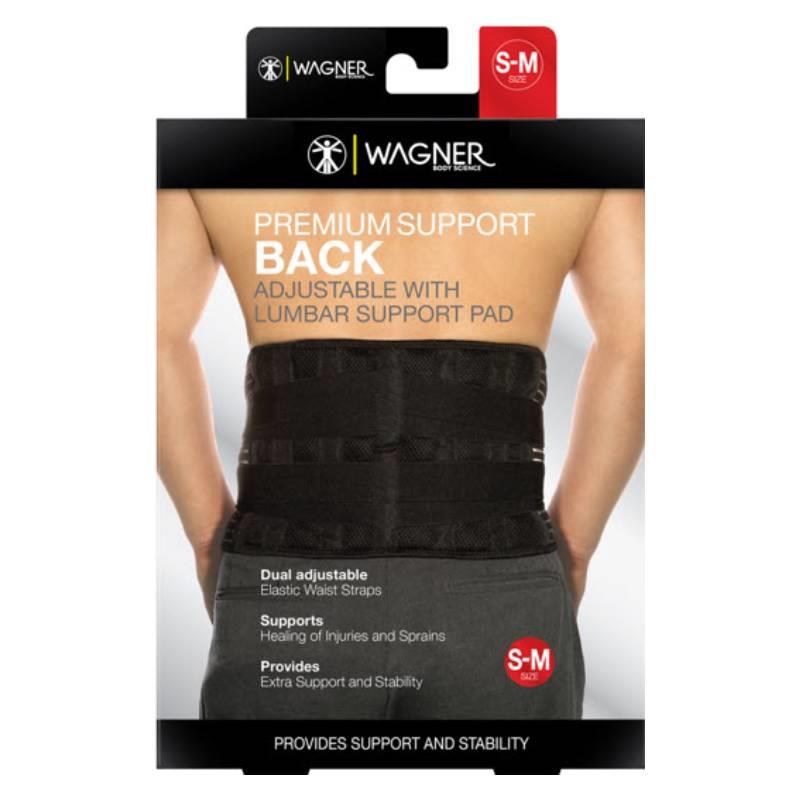 Buy Wagner Body Science Premium Back Support Small/Medium Online at ...