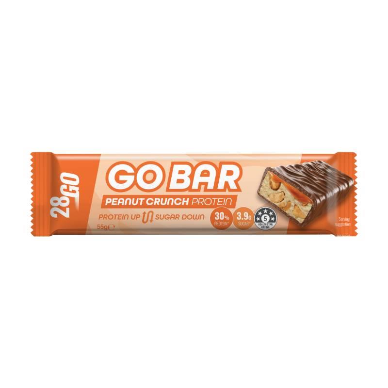 Buy 28GO Go Bar Peanut Butter Protein Bar 55g Online at Chemist Warehouse®