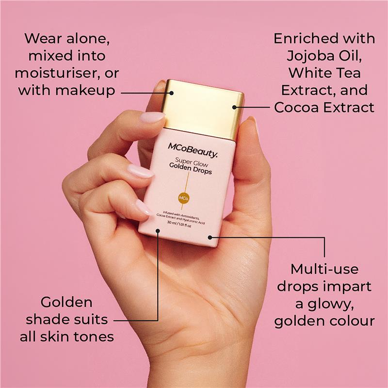 Buy MCoBeauty Super Glow Golden Drops Gold Online at Chemist Warehouse®
