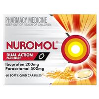 Buy Nuromol Dual Action 60 Liquid Capsules Online at Chemist Warehouse®