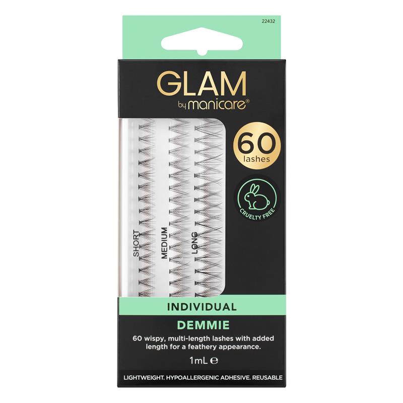 Buy Glam By Manicare Eyelashes Individual Lash Demmie 22432 Online at ...