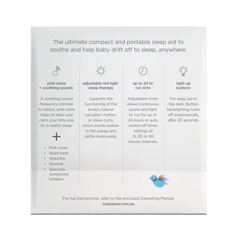 Buy Euky Bear Sweet Dreams Portable Baby Sleep Aid Online at Chemist ...