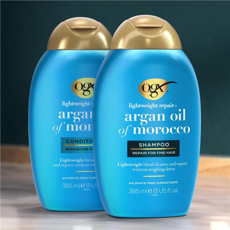 Buy OGX Argan Oil Of Morocco Light Shampoo 385ml Online at Chemist ...