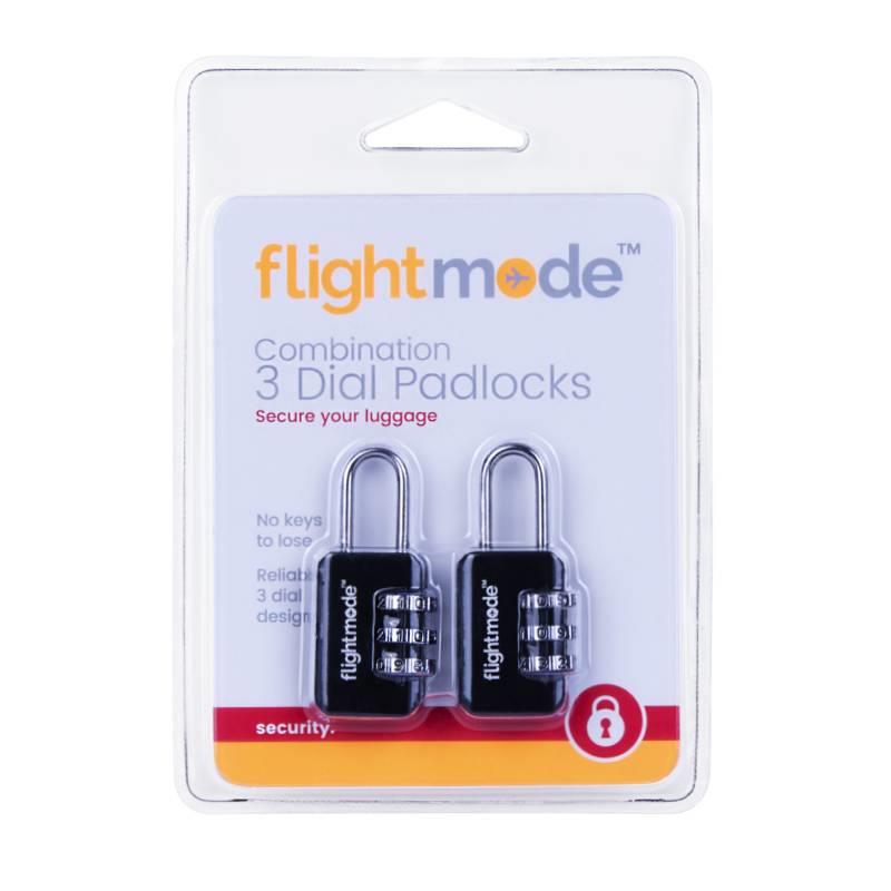Buy Flightmode Combination 3 Dial Padlocks 2 Pack Online at Chemist ...