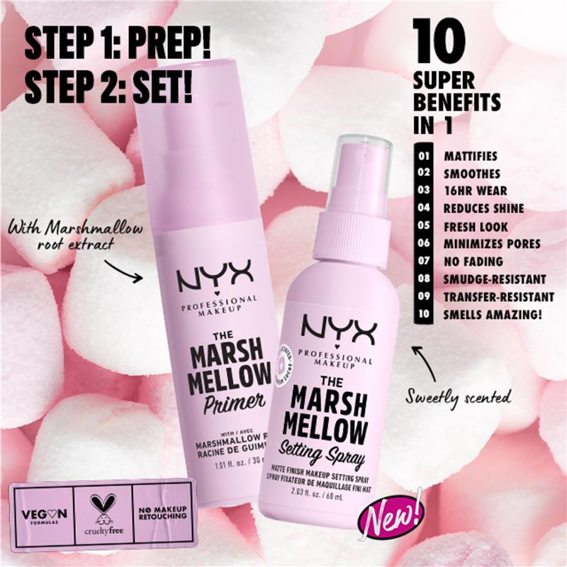 Buy NYX Marshmellow Setting Spray 05 Online at Chemist Warehouse®