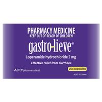 Buy Gastro-Lieve Loperamide 2mg 20 Capsules Online at Chemist Warehouse®