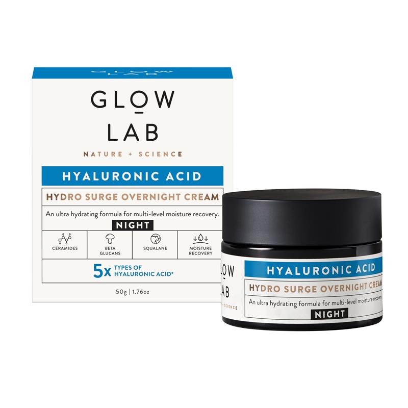 Buy Glow Lab Hyaluronic Acid Hydro Surge Night Cream 50g Online at ...