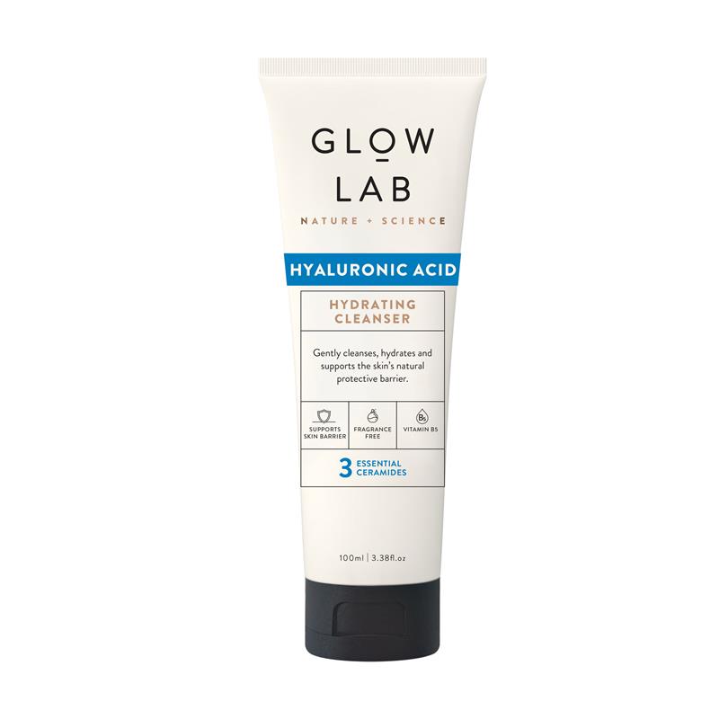 Buy Glow Lab Hyaluronic Acid Hydrating Cleanser 100ml Online at Chemist ...