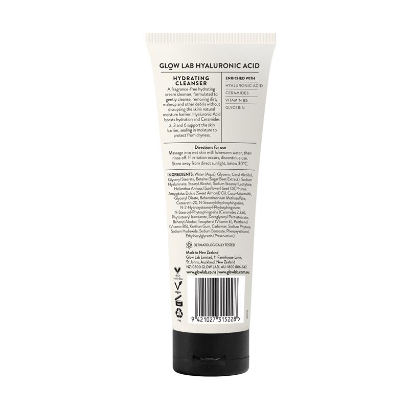 Buy Glow Lab Hyaluronic Acid Hydrating Cleanser 100ml Online at Chemist ...