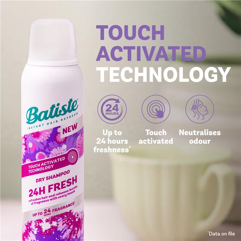 Buy Batiste Dry Shampoo 24H Fresh 200ml Online at Chemist Warehouse®
