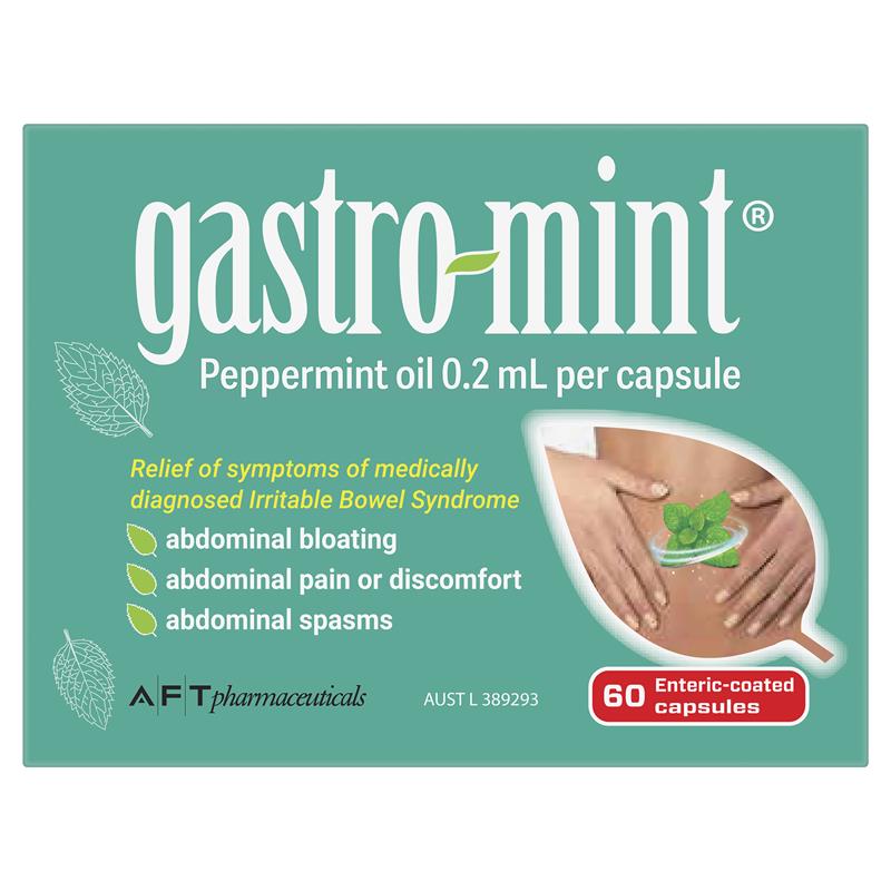 Buy Gastro Mint 60 Capsules Online at Chemist Warehouse®