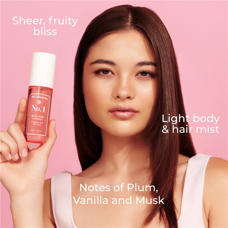 Buy MCoBeauty No.1 Black Plum & Vanilla Fragrance Hair & Body Mist 90ml ...