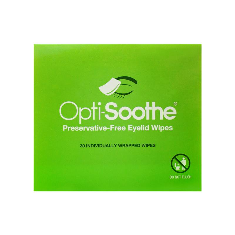 Buy Opti-Soothe Preservative Free Eyelid Wipes 30 Pack Online at ...