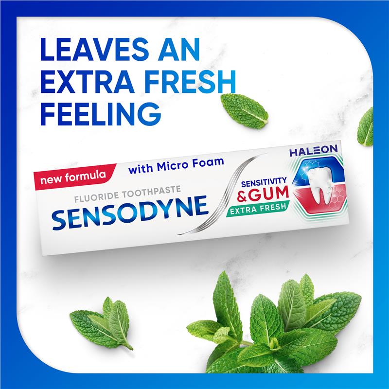 Buy Sensodyne Toothpaste Sensitivity & Gum Extra Fresh 100g Online at ...