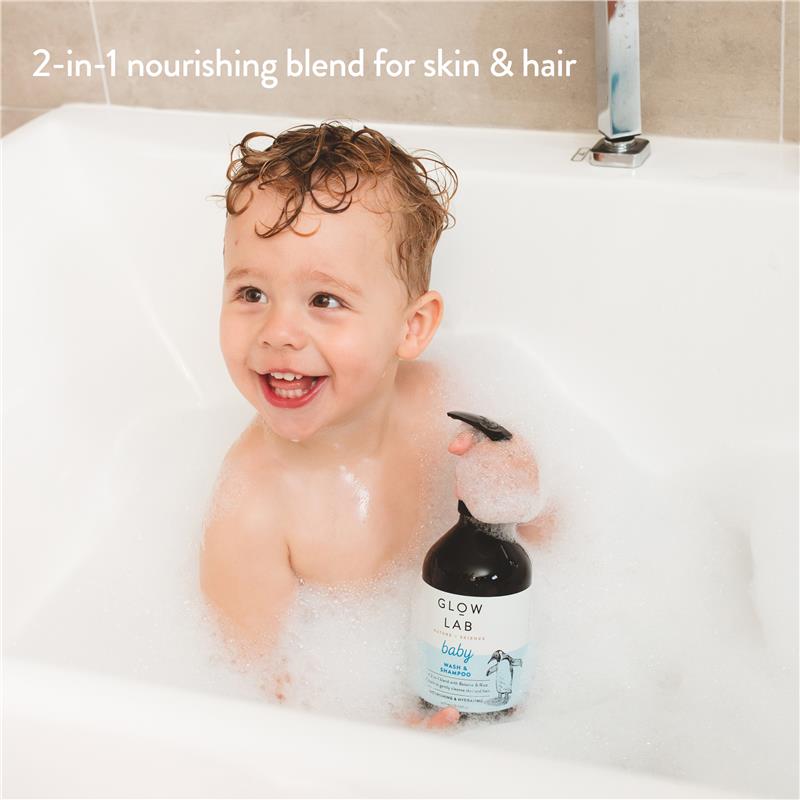 Buy Glow Lab Baby Body Wash & Shampoo 400ml Online at Chemist Warehouse®