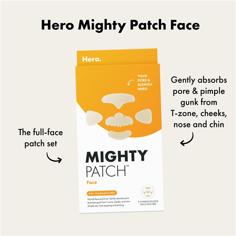 Buy Hero Mighty Patch Face 5 Pack Online at Chemist Warehouse®