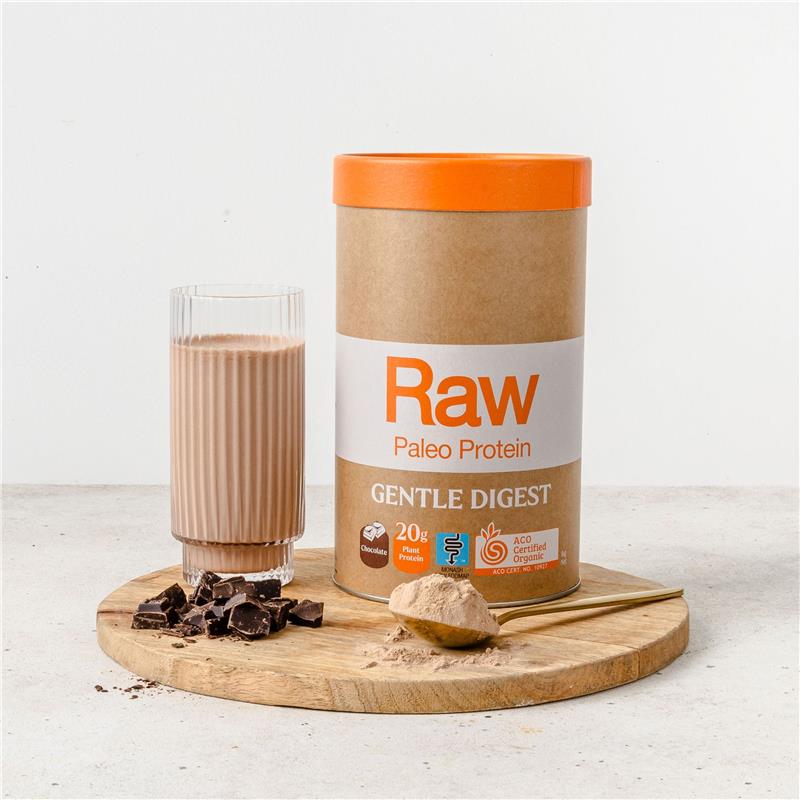 Buy Amazonia RAW Paleo Protein Gentle Digest Chocolate 1kg Online at ...