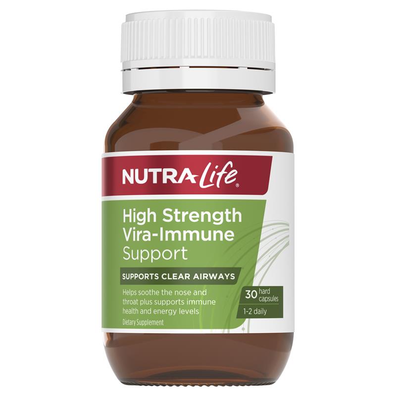 Buy NutraLife High Strength Vira-Immune Support 30 Capsules Online at ...