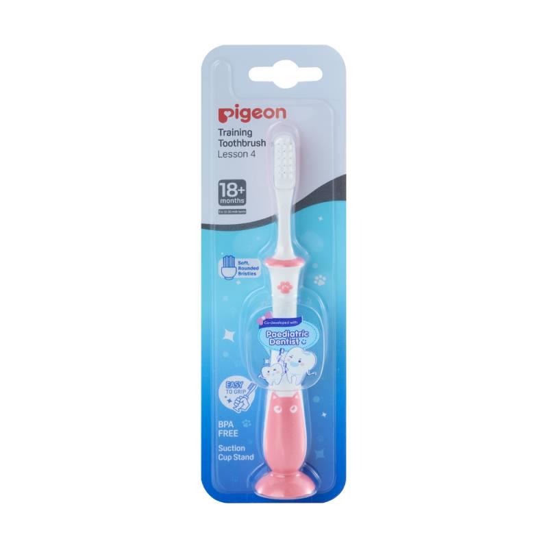 Buy Pigeon Training Toothbrush Lesson 4 Pink Online at Chemist Warehouse®