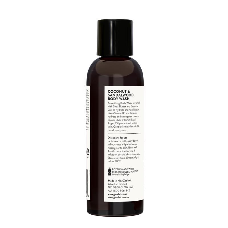 Buy Glow Lab Mini Body Wash Coconut & Sandalwood 100ml Online at ...