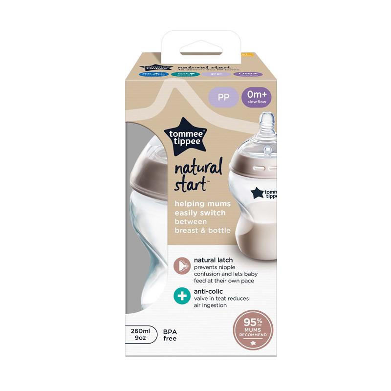 Buy Tommee Tippee Natural Start PP Bottle 260ml 1 Pack Online at Chemist Warehouse®