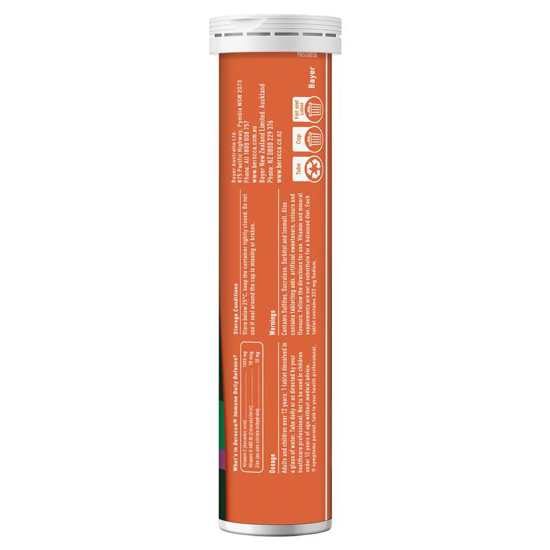 Buy Berocca Immune Daily Defence Blackcurrant 15 Effervescent Tablets ...