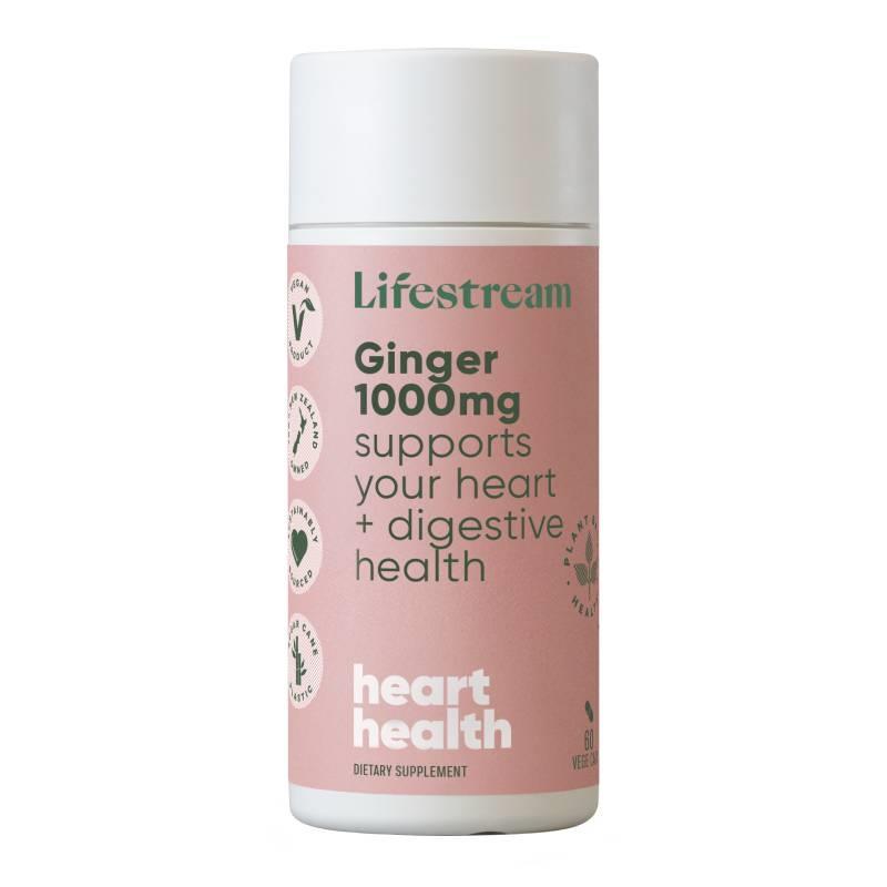 Buy Lifestream Ginger 1,000mg 60 VegeCapsules Online at Chemist Warehouse®