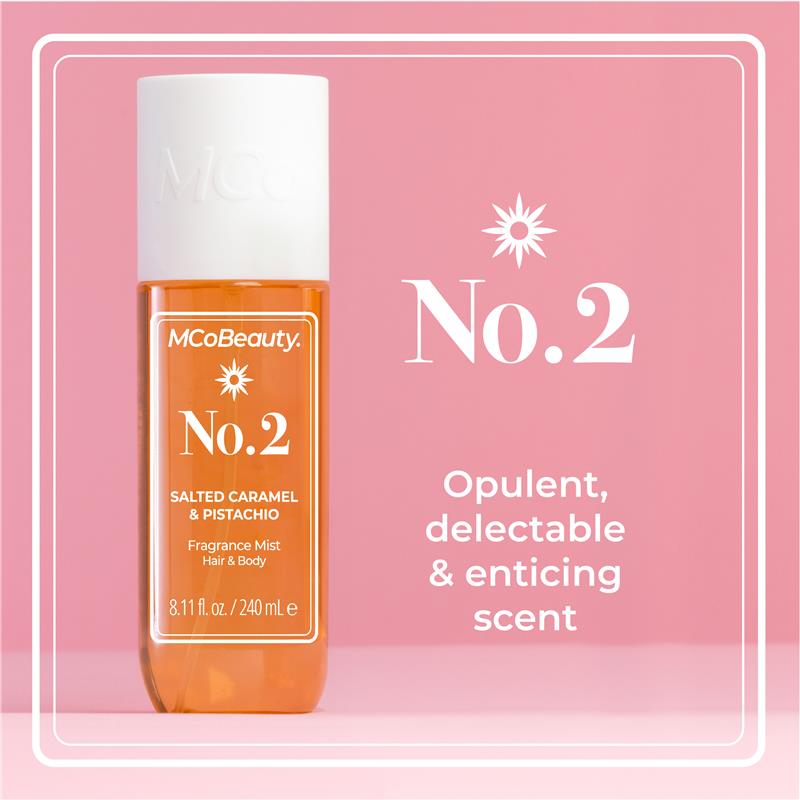Buy MCoBeauty Salted Caramel & Pistachio No. 2 Fragrance Hair & Body ...