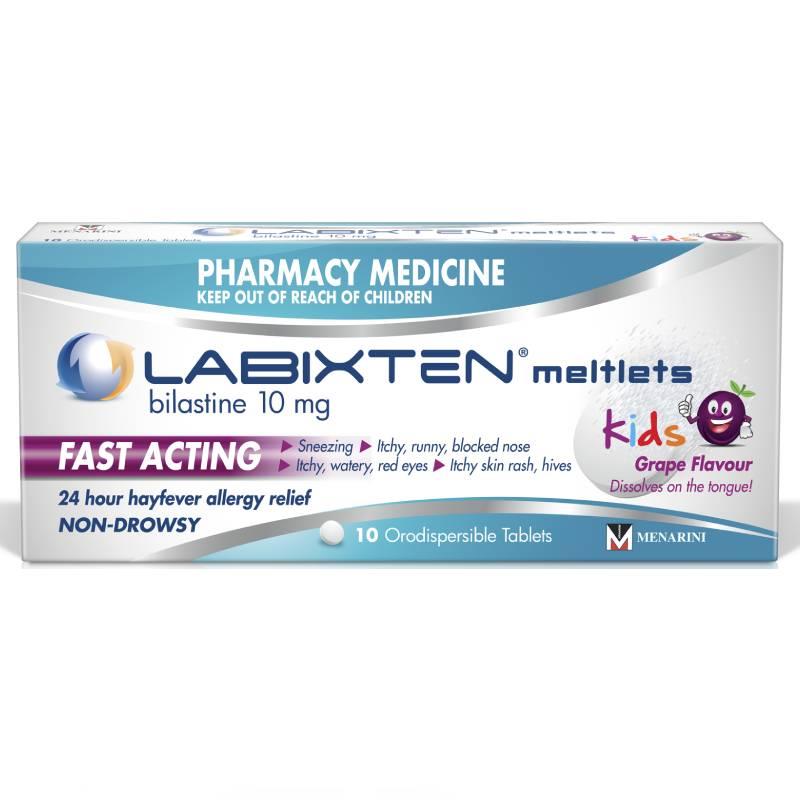 Buy Labixten 10mg Kids Meltlets 10 Pack Online at Chemist Warehouse®