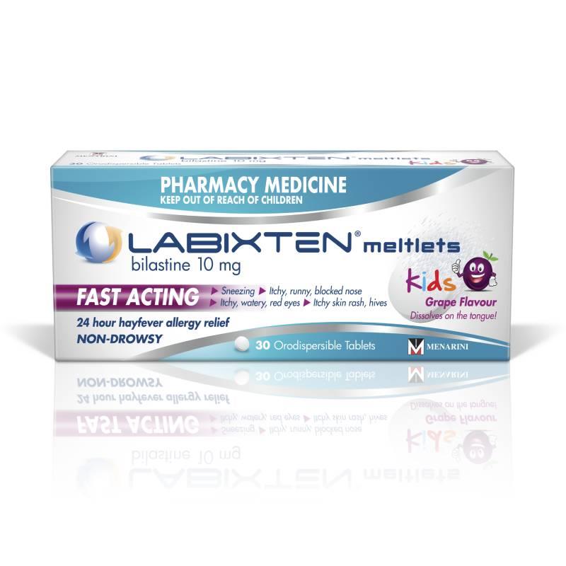 Buy Labixten 10mg Kids Meltlets 30 Pack Online at Chemist Warehouse®