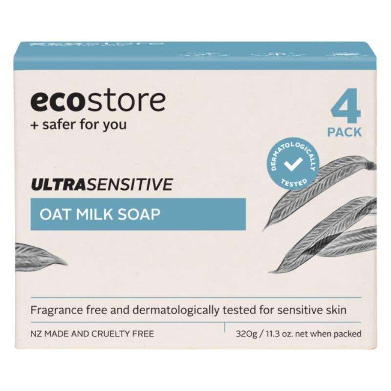 Buy Ecostore Boxed Ultra Sensitive Oat Soap 80g 4 Pack Online at ...