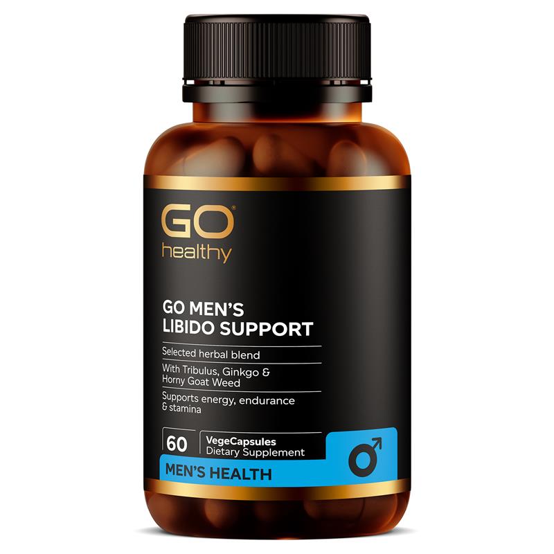 Buy GO Healthy Men's Libido Support 60 VegeCapsules Online at Chemist ...