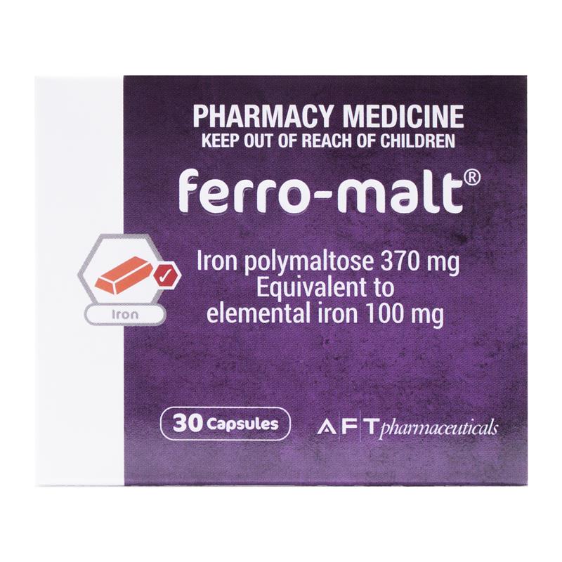 Buy Ferro-Malt 30 Capsules Online at Chemist Warehouse®